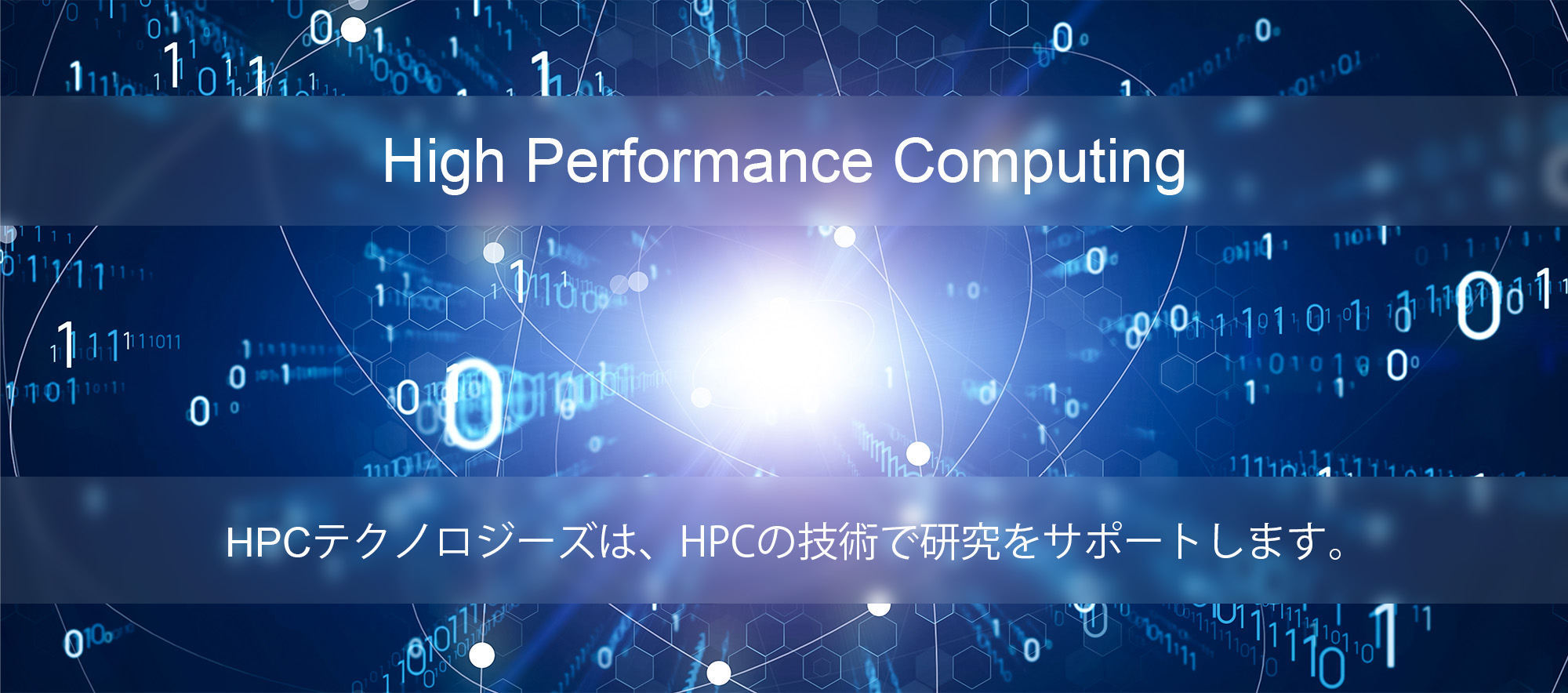 HPCテクノロジーズ - HPC for Research and Development