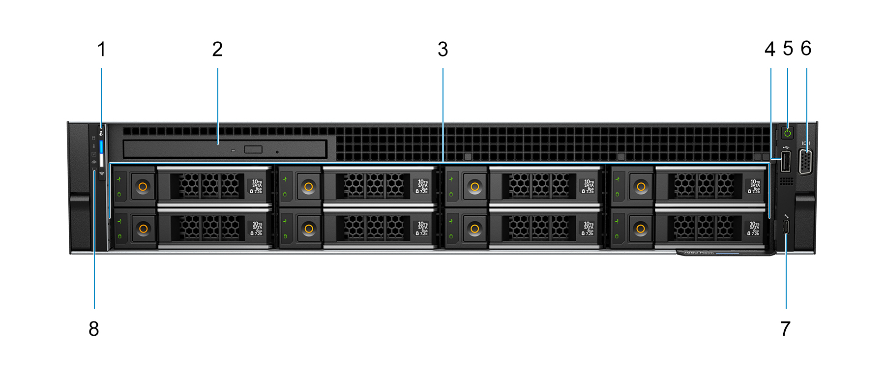 HPC-ProServer DPrR7960 - ラック型 Intel Xeon Workstation